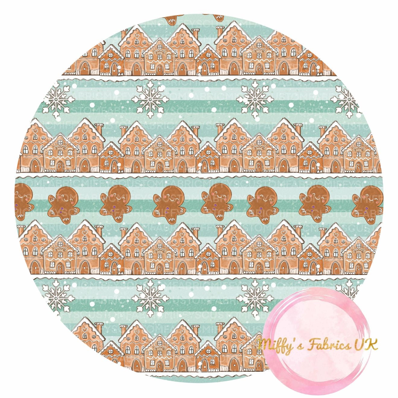 Pre-Order: Gingerbread Houses – Miffy’s Fabrics UK